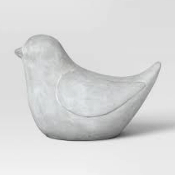 Threshold | Accents | Threshold Nwt Large Bird Cement Figural Garden ...